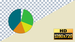 Pie Chart 4 Slice Infographics Video Animation – Callouts Creative Assets