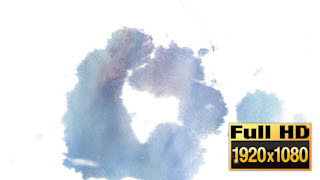 WaterColor Bleed HD Video 12 Blue – Callouts Creative Assets